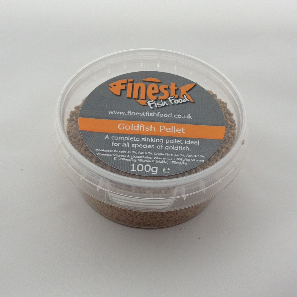 100g Goldfish Pellet – Finest Fish Food